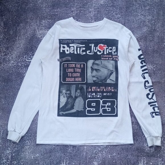 Poetic Justice | Shirts | Poetic Justice Movie Graphic 2pac Long Sleeve ...